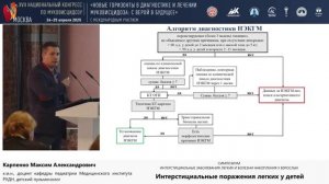 25.05, Полянка, 10:20-11:30 Интерстициальные заболевания легких и болезни накопления у взрослых