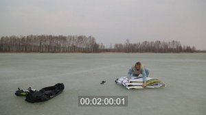Разборка палатки Тайга