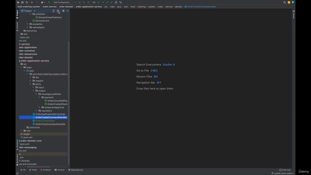 017 Implementing message publisher in Order Application Service to fire the events