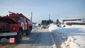 Водитель мусоровоза спас троих детей из горящего дома