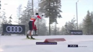 Английский на слух. Английская речь слушать. Про лыжников