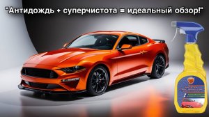 Очиститель стекол, зеркал и фар c эффектом антидождя  ТМ "ELTRANS"
