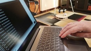 Ходовые испытания, управление вручную через OrangePI, скрипт на python и ssh
