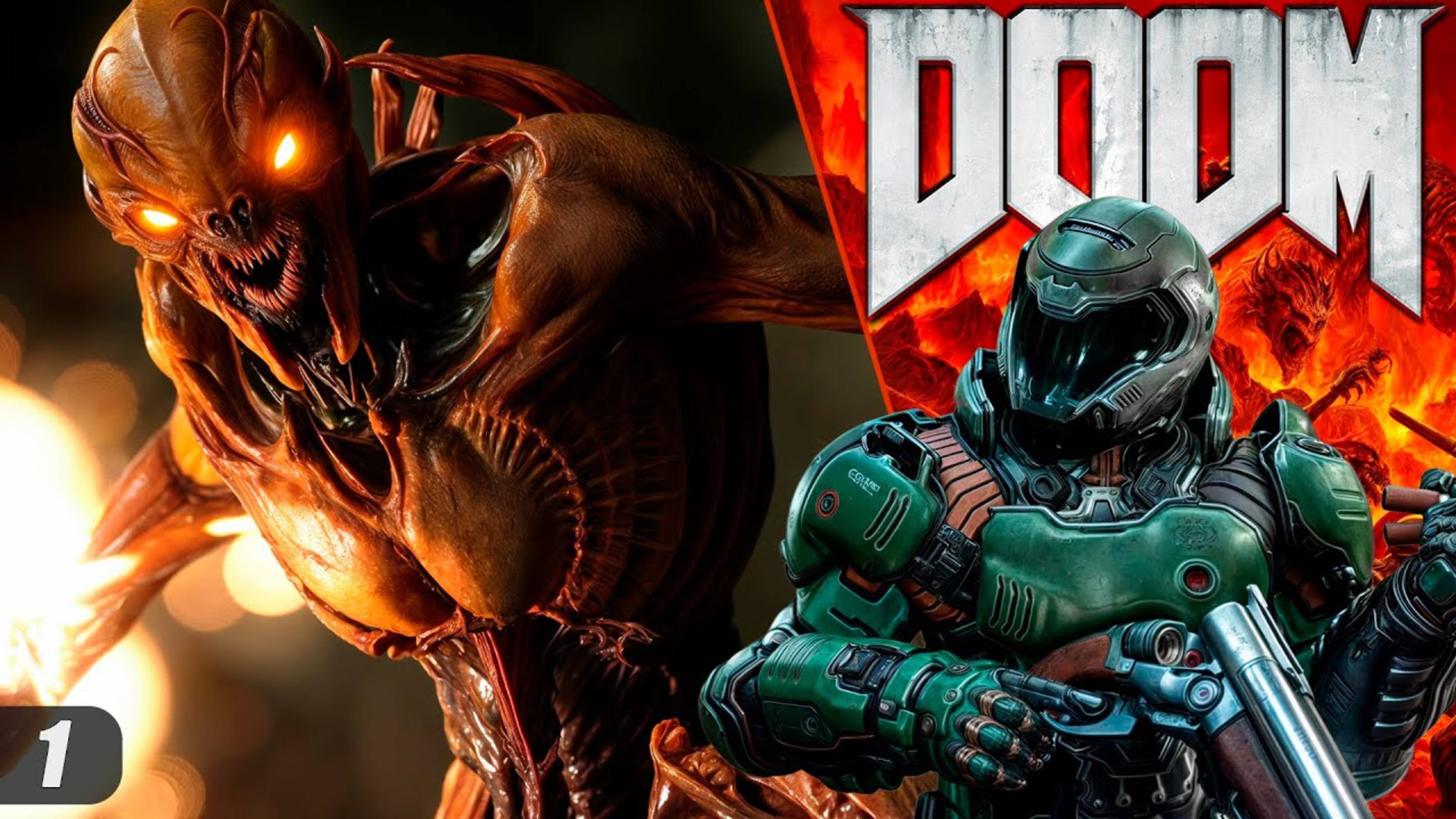 ПРОХОЖДЕНИЯ ИГРЫ Doom 2016 1 ЧАСТЬ 2025.