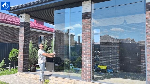 Безрамное остекление