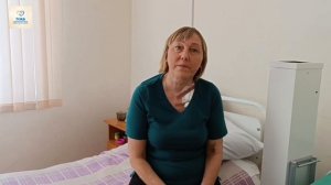 Пациентка Оксана Семёновна Благодарит коллектив отделения нефрологии и диализа