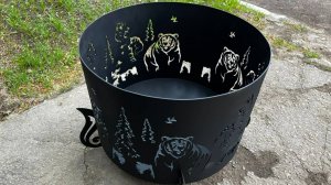 Создание костровой чаши.