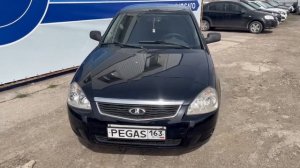LADA PRIORA, 2008, черный, 345 000 руб.