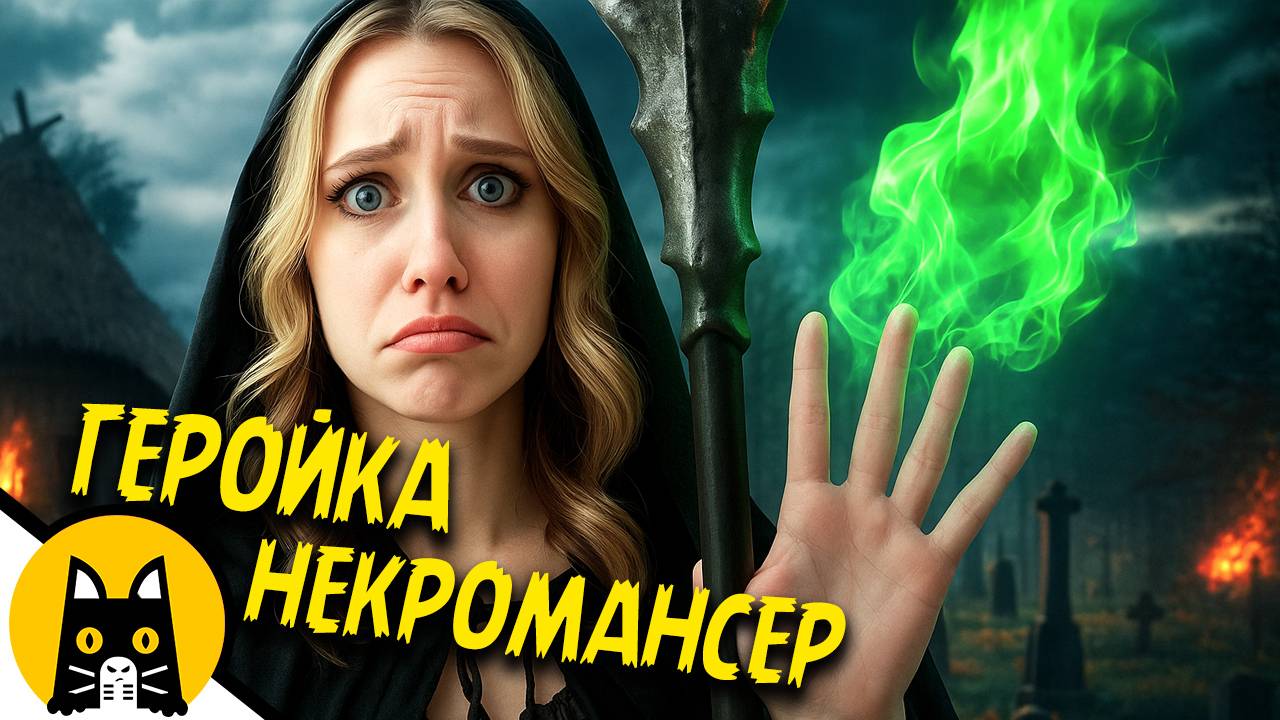 Когда выбрал класс некромансера в игре / Epic NPC Man на русском (озвучка BadVo1ce)