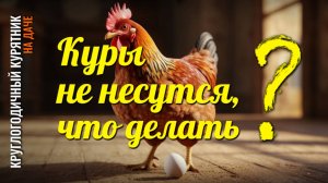 Куры ПЕРЕСТАЛИ НЕСТИСЬ, что делать?