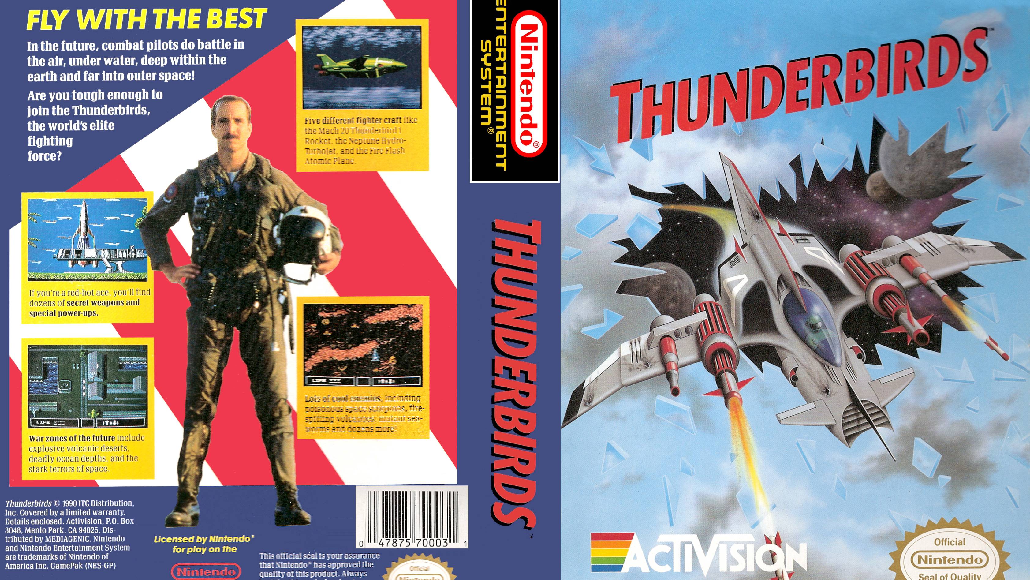 Thunderbirds // NES // Longplay // Walkthrough // 1440p, 60 fps