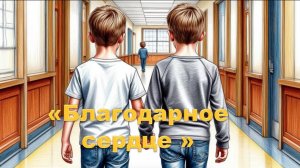 Рассказ Благодарное сердце
