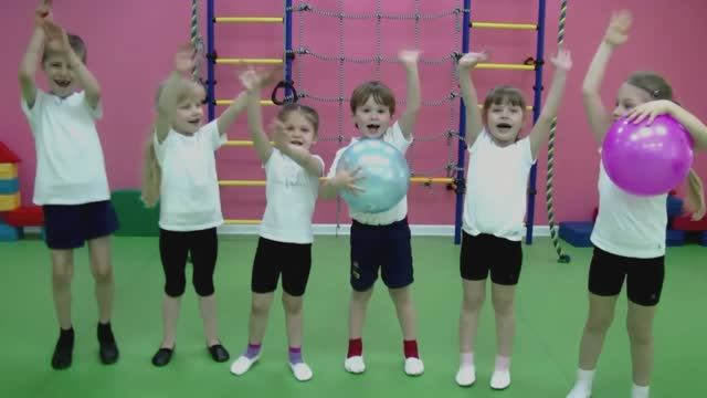 ИГРЫ С МЯЧОМ в детском саду