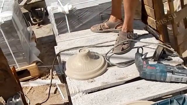 Инструкция для изготовления малого бетонного вазона