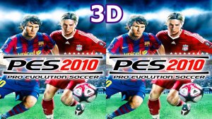 PES 2010 3D  video SBS VR