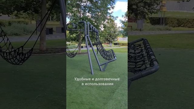 Антивандальные гамаки на раме KIDDIS.RU