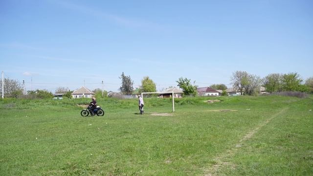 Традиция проезда на мотобольных мотоциклах г. Зеленокумск