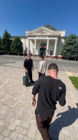 Съемочная группа телеканала «НТВ» в КБГУ