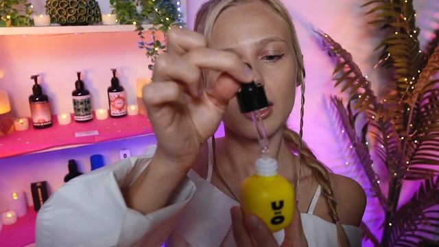 АСМР _💄ОБЗОР НА КОСМЕТИКУ CHA U KAO🧴_ 😴 ШЕПОТ 🤫👄