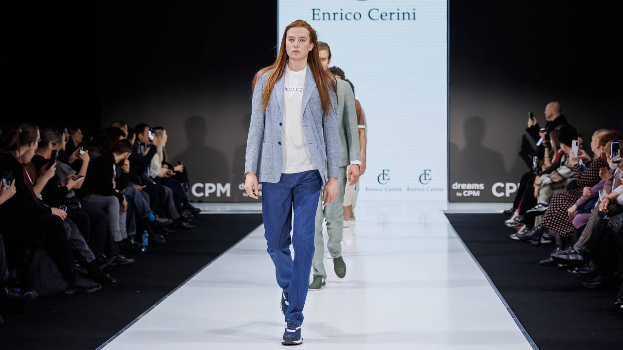 МОДНЫЙ ПОКАЗ | бренд ENRICO CERINI | Выставка дизайна и моды СРМ — Collection Première Moscow 2025