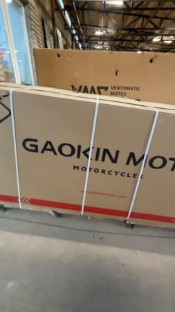Большому мотоциклу! Большая коробка! 📦😱😎