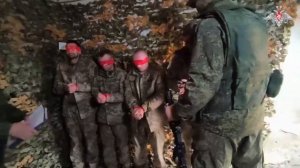 Плюс четыре пленных боевика