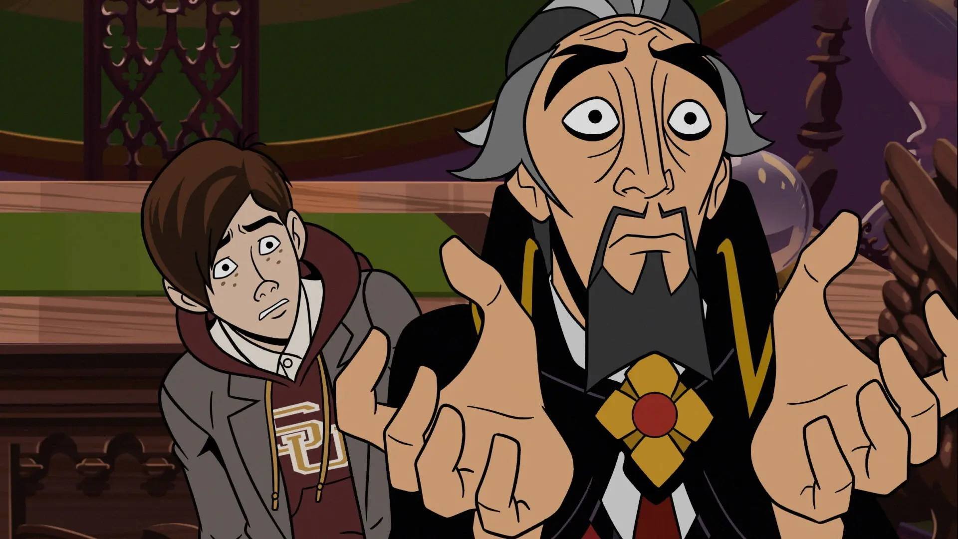 Братья Вентура - 3 сезон 1 серия «Тень №9: В колыбели судьбы» / The Venture Bros.