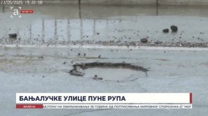Аутомеханичари имају пуне руке посла: Бањалучке улице пуне рупа