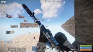 shooting with all weapons  aka, lr300, mp5, Thompson, smg rust in 5000k hours by Lucky x Волчонок