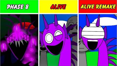 Incredibox Sprunki: Phase 8 Definitive Vs Phase 8 But Alive Vs Phase 8 ...