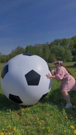 Большой женщине большой спорт! ⚽⚽⚽