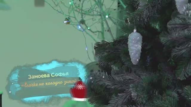 Софья Замоева "Ёлочке не холодно зимой"
