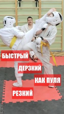 Карате: БЫСТРЫЙ, ДЕРЗКИЙ, КАК ПУЛЯ-РЕЗКИЙ