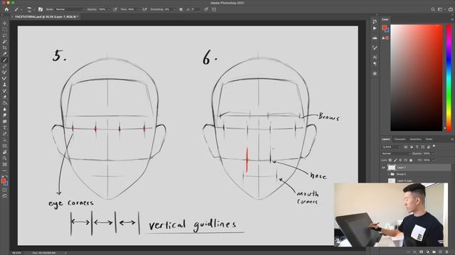 08. How to Draw Faces (beginner friendly)