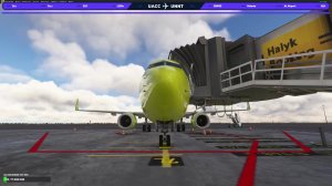 MSFS 2020, GSX, PMDG 737-800, SBI005, Vatsim, Astana(UACC) - Novosibirsk(UNNT)