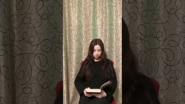 Кристина Мананкова читает отрывок из рассказа М. А. Шолохова "Судьба человека"