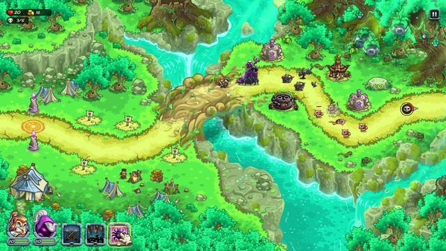 Прохождение Kingdom Rush 5 Alliance TD сложность Безумец 1 ур