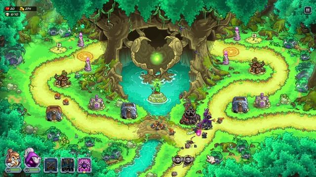 Прохождение Kingdom Rush 5 Alliance TD сложность Безумец 3 ур