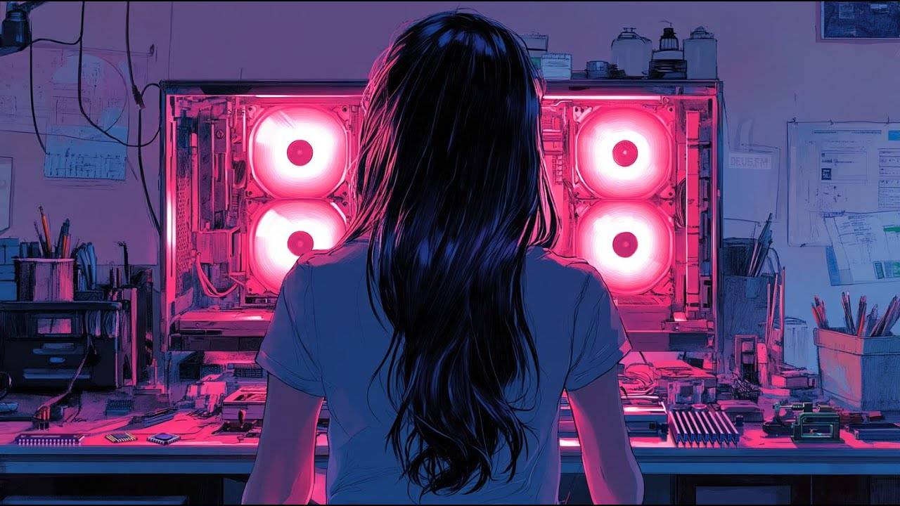 [Mod0] Coding on Your Ultimate Setup 🚀 Lofi Hip Hop x Synthwave Mix