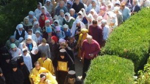19 мая - день, посвященный женам-мироносицам, в монастыре святой равноапостольной Марии Магдалины.