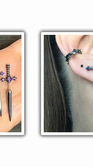 Дизайнерская моносерьга "Меч Гладиус" от StarfallShop