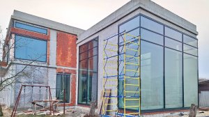 Интелео остекление SCHUCO (Шуко) загородного дома в МО Гжель