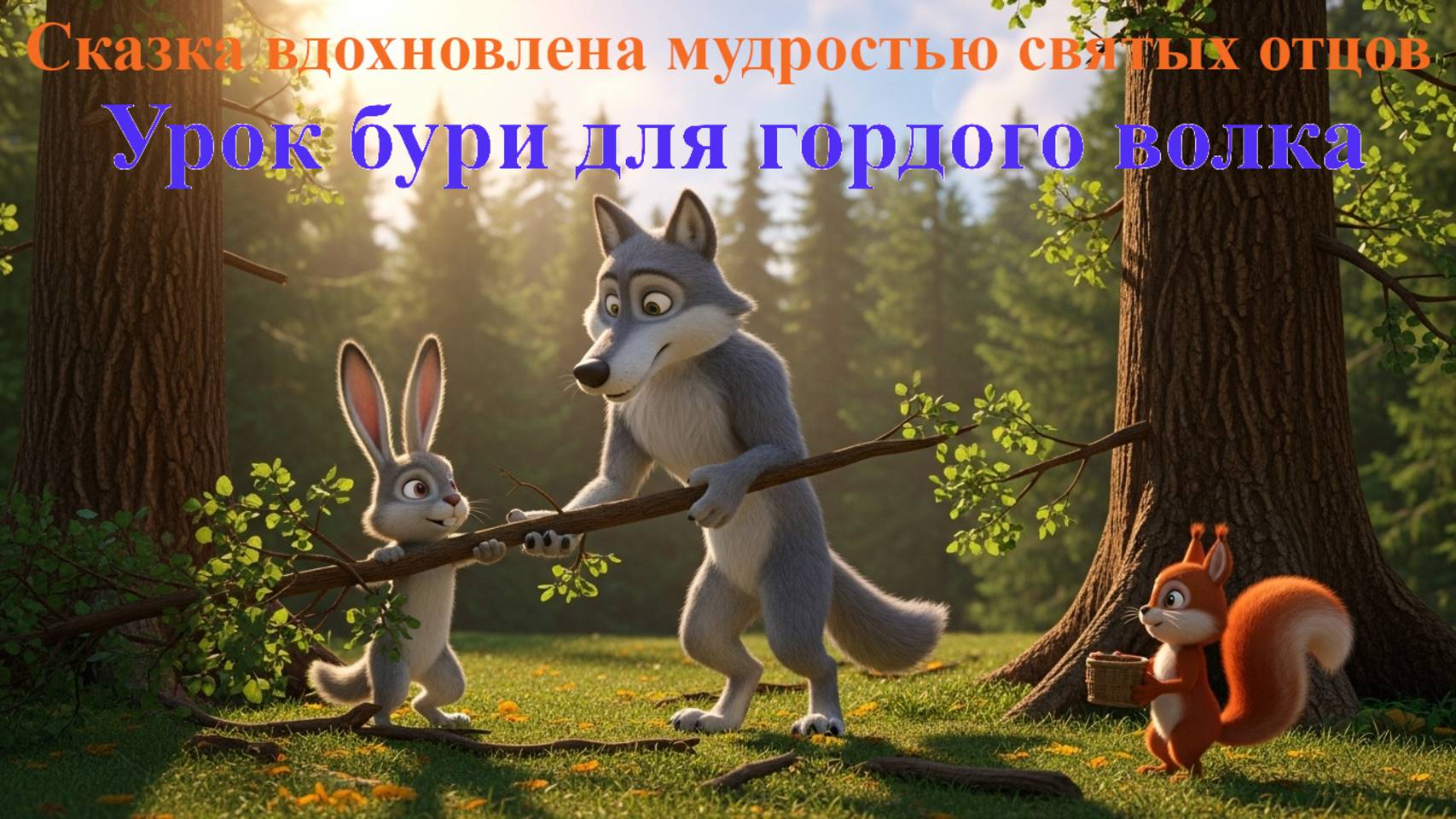 Урок бури для гордого волка