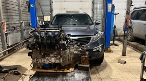 Сильно стучит G4KD - 220 т.км.  Московская соль  даёт о себе знать