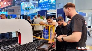Открытие выставки "Металлообработка 2025". Стенд компании RADIANCE.