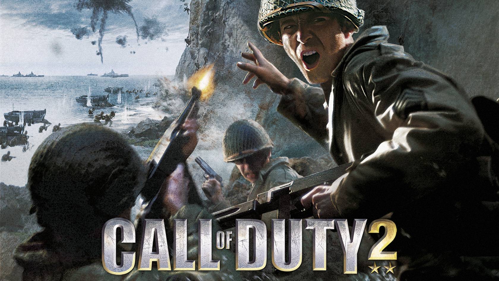 Call of Duty 2 Освобождение какого то городка от немцев. часть 11.