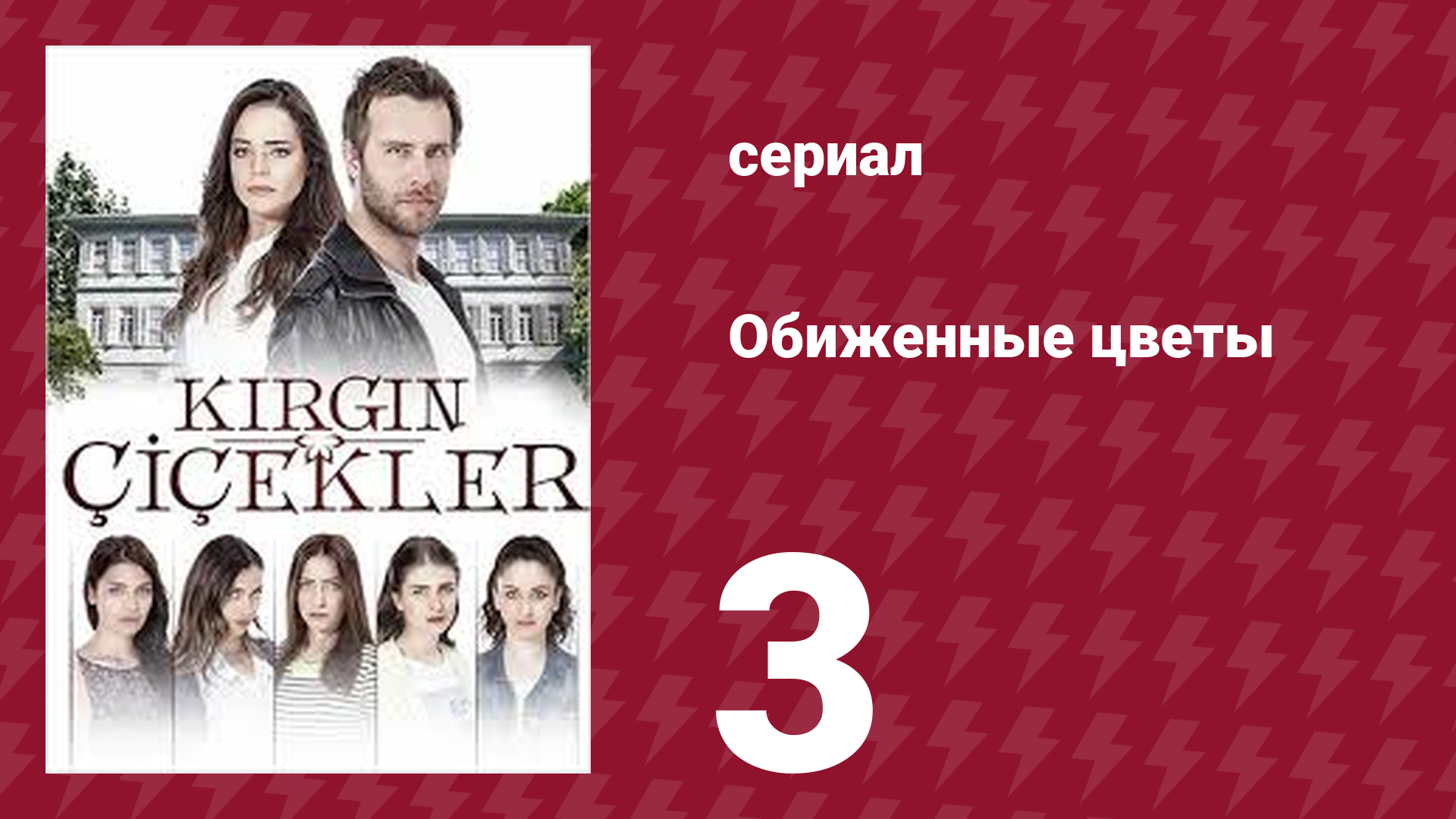 Обиженные цветы 1 сезон 3 серия (сериал, 2015)