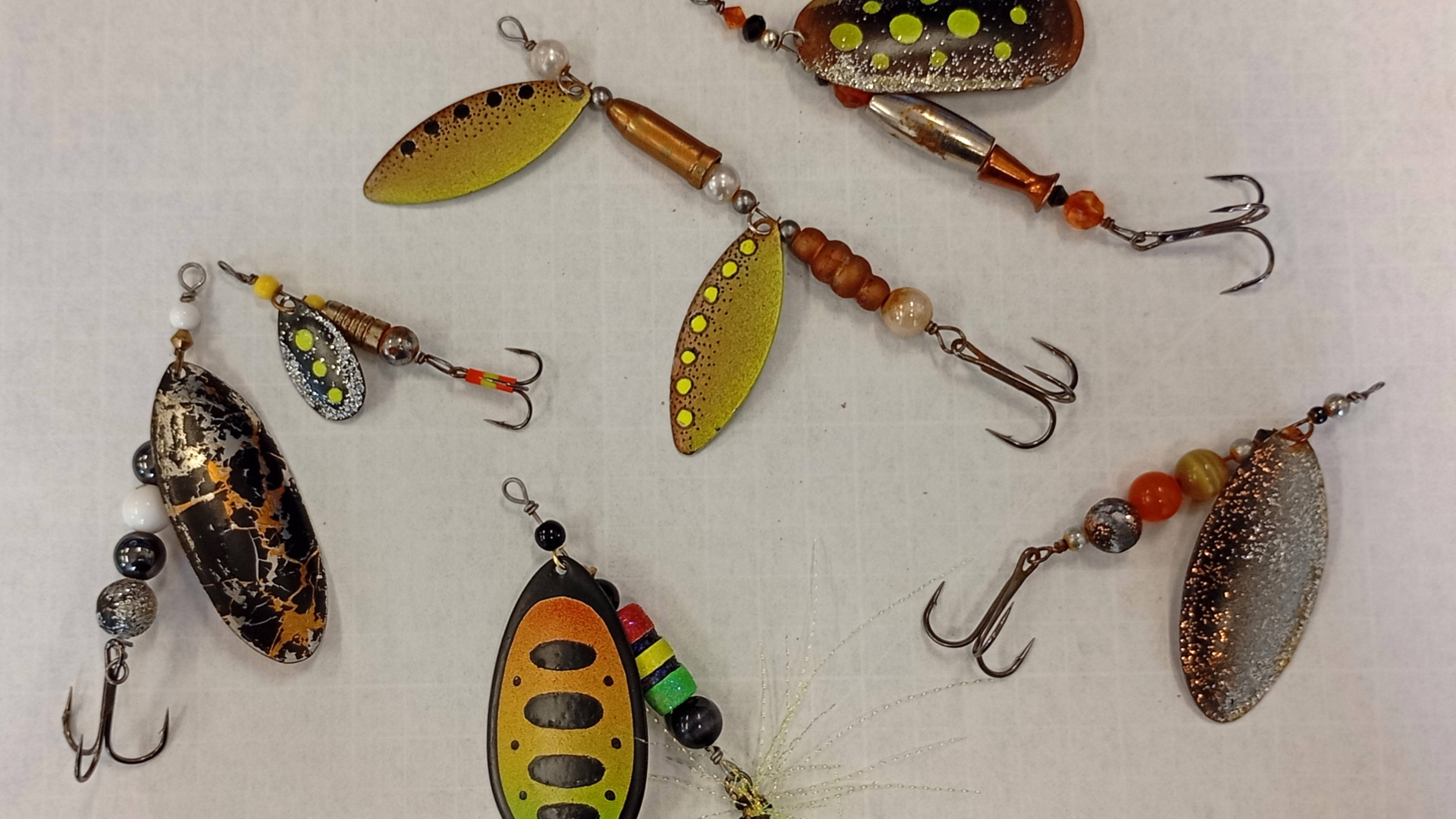 Сборка блесны-вертушка.