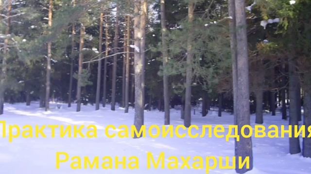 Практика самоисследования Рамана Махарши