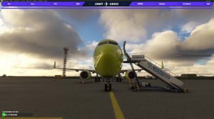 MSFS 2020, GSX, PMDG 737-800, SBI005, Vatsim, Novosibirsk(UNNT) - Omsk(UNOO)